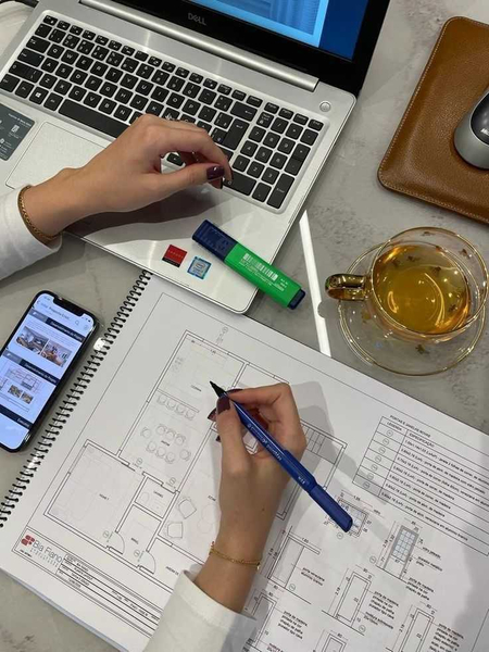 Планировка помещений, AutoCad, визуализация, курсовые работы