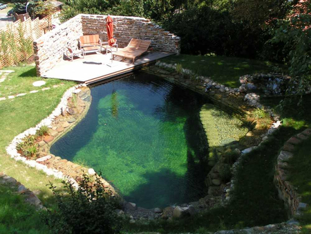 Пруды и водопады декоративные