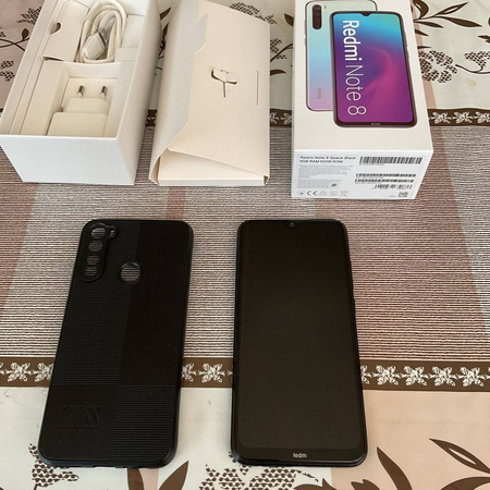 Redmi note 8 ideal 64 tali kar dak full