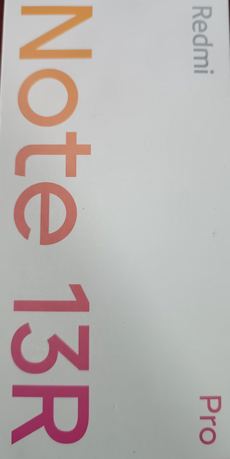 Redmi not 13 R Pro