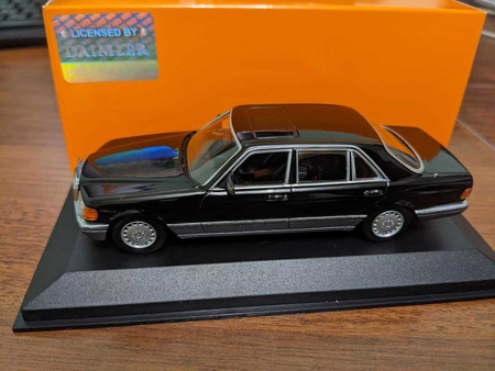 Коллекционные модели Mercedes-Benz в масштабе 1/43