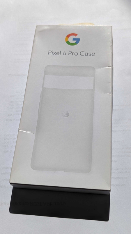 Оригинальный чехол Light Frost для Google Pixel 6 Pro (белый)