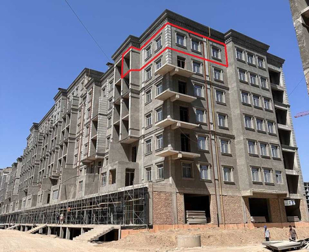 Продается 3-комнатная квартира с лоджией в новостройке!