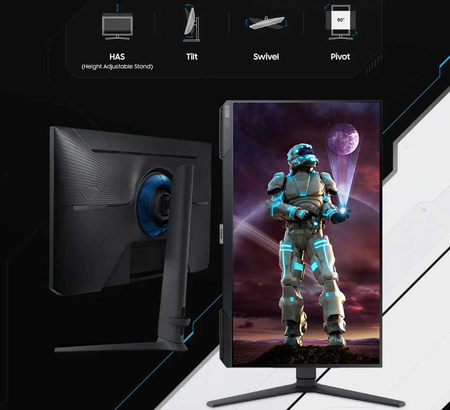 27дюмовый игровой монитор Samsung Odyssey G4 27 240Hz - LS27BG400EPXUZ