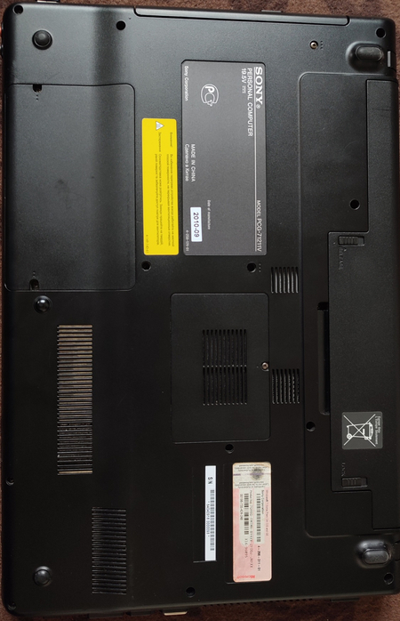 Notebook Sony Vaivo i3