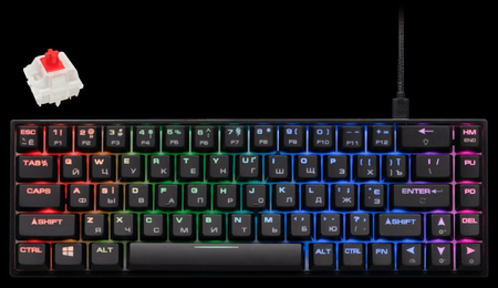 2E Gaming Kg370 лучшая бюджетная механическая клавиатура