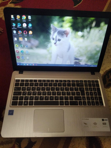 ASUS noutbuk kafolati bn