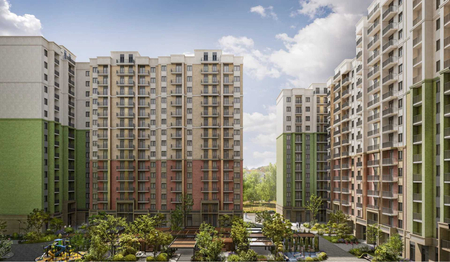 O`Z Zamin от Golden House 1 комнатная White Box в ипотеку без кадастра