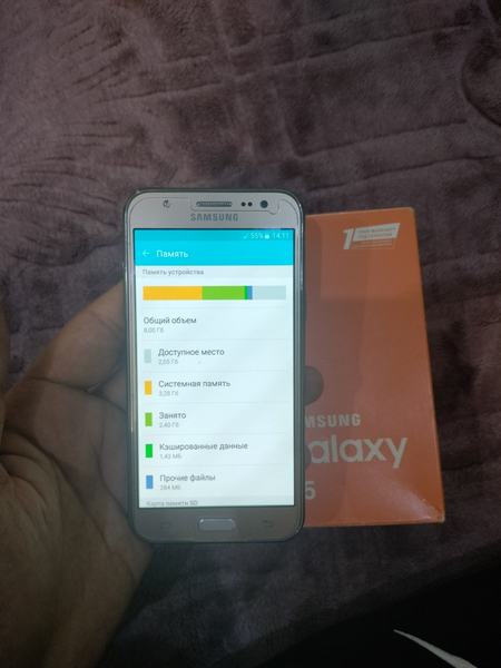 Samsung Galaxy J5 2015 8Gb Gold Original Veitnam Karobka Ideal yengide