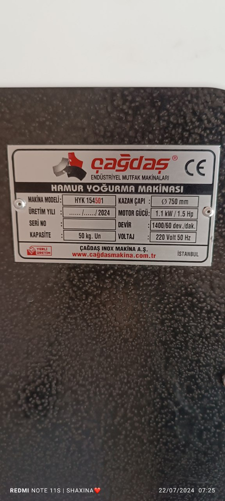 Barcha turdagi xamir maxsulotlarini qotadigan Meshalka