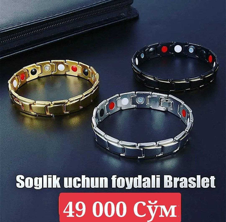 Braslet maxsuloti aksiyada 49 000 so'm