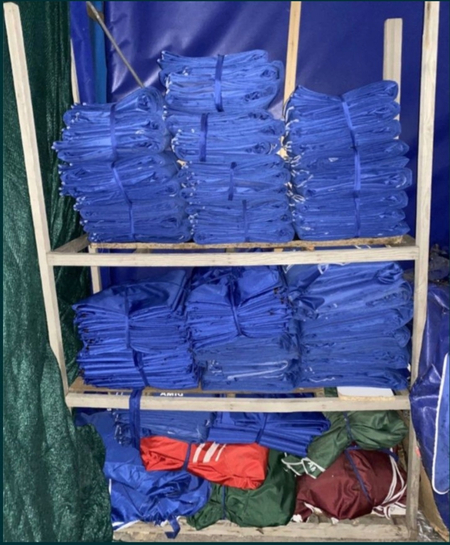 Zont material. Tent Samarkand