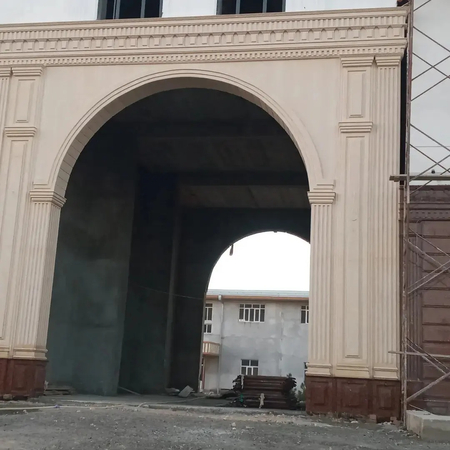ГРАНИТ СОКЛ ТРАВЕРТИН Фасад хизмати сифатлт