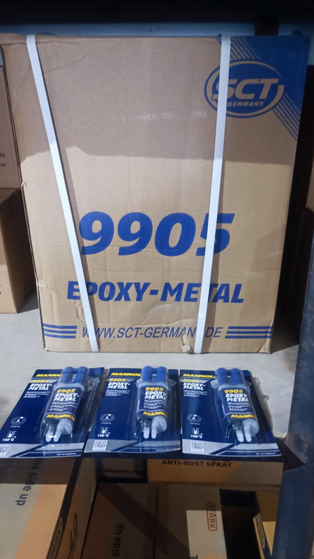 Клей эпоксидний метал mannol epoxy metall