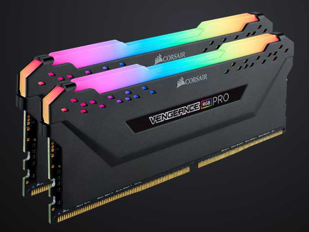 DDR4 CORSAIR VENGEANCE PRO RGB 16Gb (2x8) 3200 Mhz (16_18_18_36)