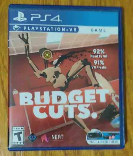 Игры б/у Batman Arkham и Budget Cuts на PS4 Playstation 4 для VR