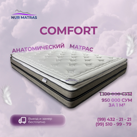 Ортопедические и анатомические матрасы 650000 кв.м