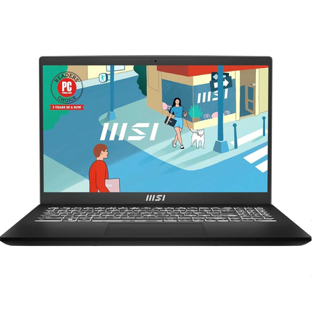 Рассрочка на ноутбук MSI MOD 15 R7-7730U 8GB 512GB RDN DOS BK 15.6