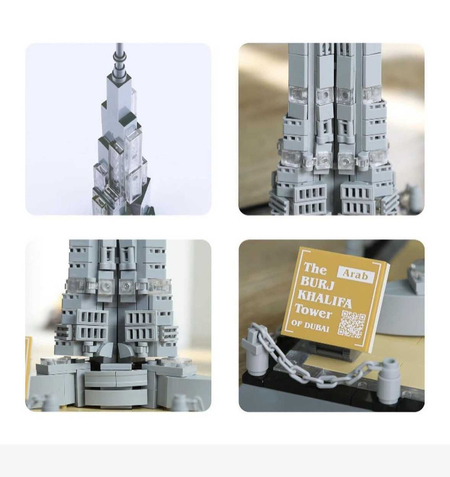 Контруктор Wange(Lego) The Burj Halifa Tower DUBAI