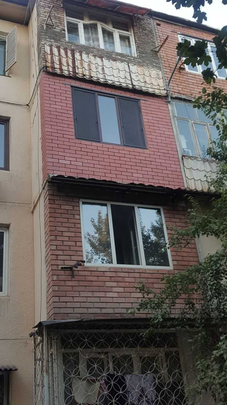 Кладка балкон ғишт абрисовка
