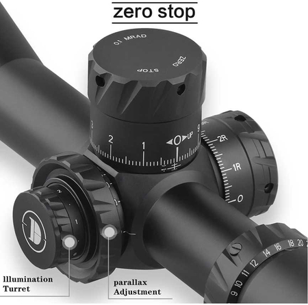 New Discovery HD GEN-II 5-30X56SFIR FFP Zero Stop