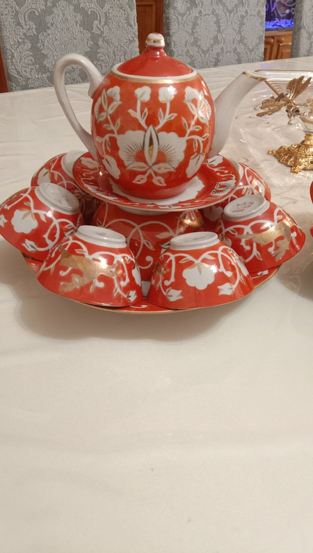 Чайный сервиз новый