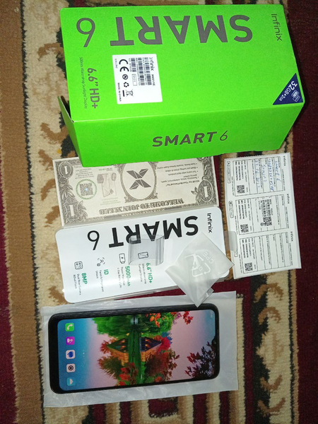 Infinix Smart 6 kafolati bilan