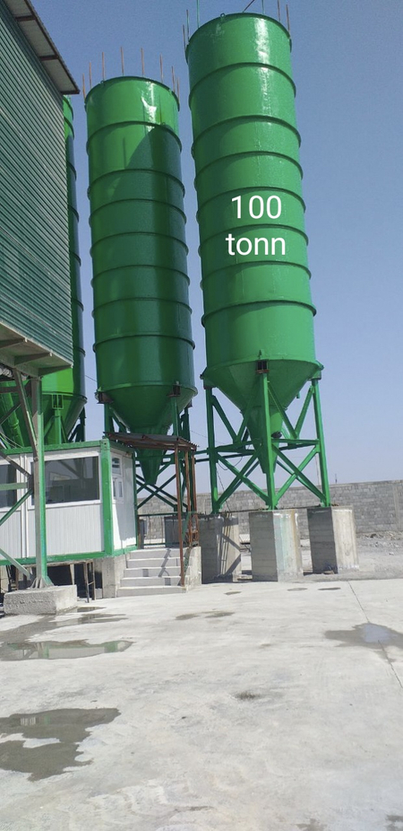 Sement,gips,un,moy,neft, mahsulotlar uchun silus bunker yonks