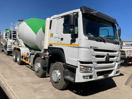Автобетоносмеситель, газовый миксер, betonmikser, Howo CNG E5 12 куб.м