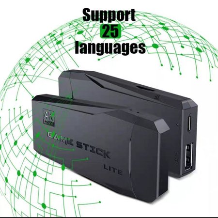 Game stick Lite 4K ULTRA HD Pristavka Sony,Sega,Dendi..10000+igri