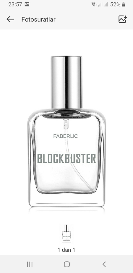 Faberlic erkaklar atiri