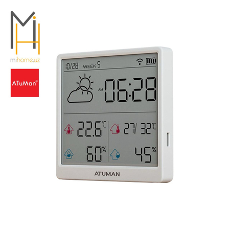 Датчик температуры и влажности Atuman Duka Hygrometer TH3