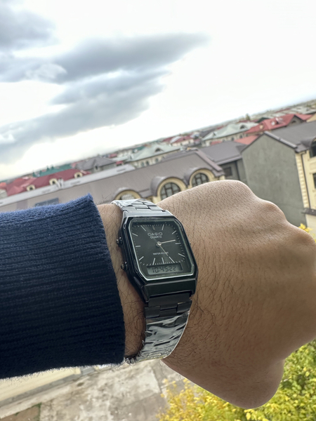 Casio qora Old money stil