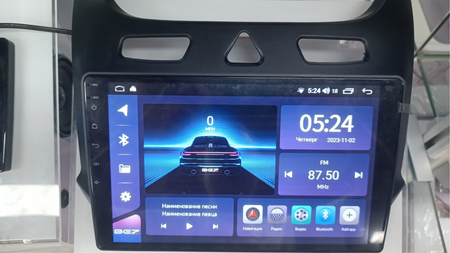 Монитор Android Tesla BEZ на Chevrolet Cobalt, Gentra 2/32Гб +Рамка