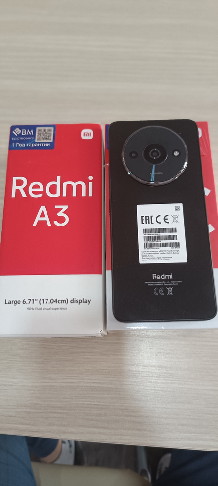 Redmi A3 Midnight Black