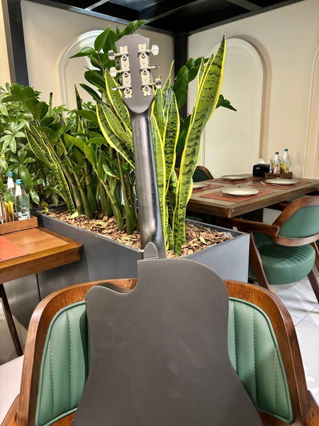 Qora mativi gitara