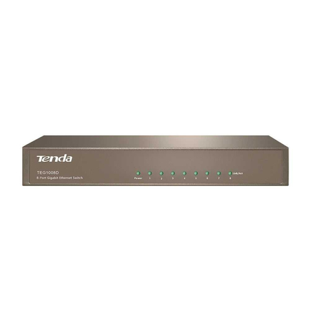 Tenda коммутатор Ethernet TN-TEG1008D 8-портовый гигабитный