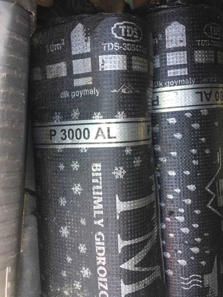 Гидроизол с алюминиевой фольгой  ТМ membrane  P3000AL  3mm
