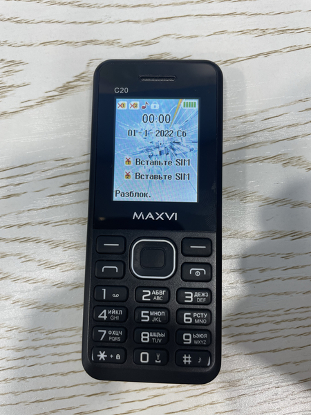 Кнопочный телефон MAXVI 2sim