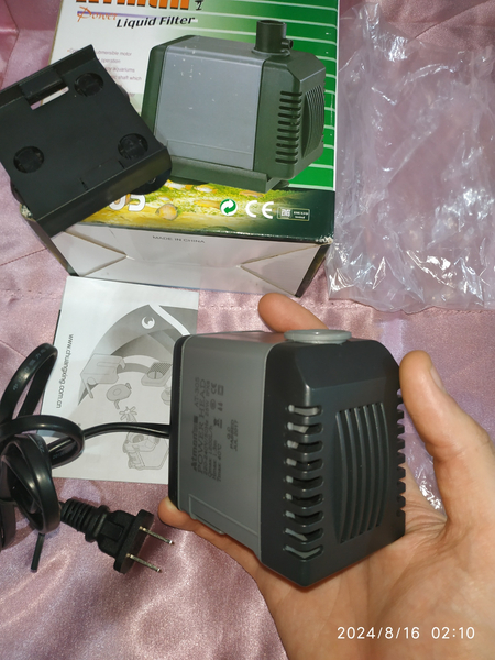Atman AT-305 - насос погружной, бесшумный,  керамический стержень!