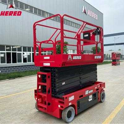 Электрический ножничный подъемник HERED
