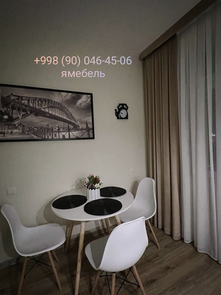 комплект мебели стол и стулья на кухню лофт fitz todo eames ikea loft