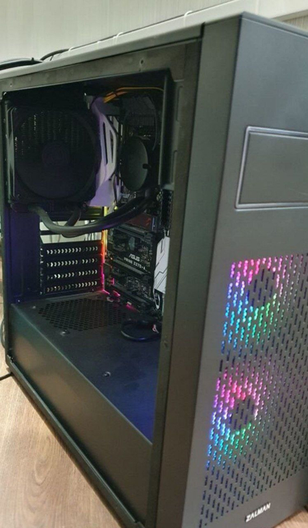 Продается мощный игровой ПК i7 6700k+изогнутый монитор