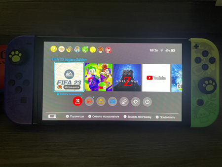Nintendo Switch Oled Splatoon edition 70+ игр