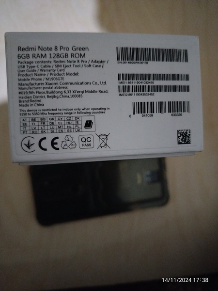 Redmi not 8 pro sotiladi