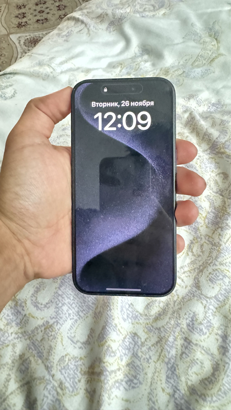 Iphone 15 pro blue 128gb