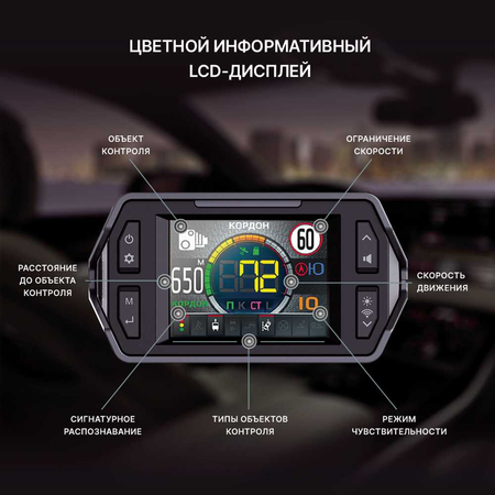 Радар-детектор Inspector Star Air (Анти радар Anti radar)