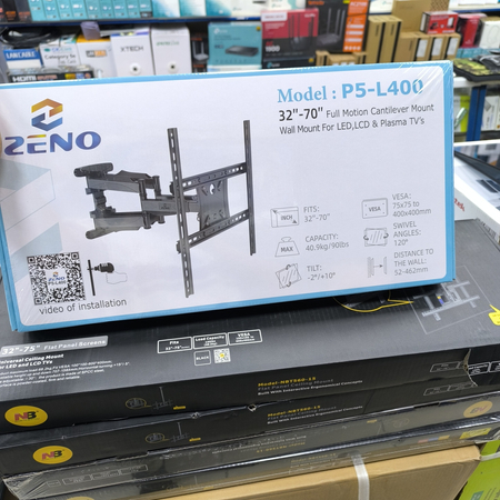 Zeno p5 L400 размер   32-70   Кронштейн угловой ТВ kronshtein televizo