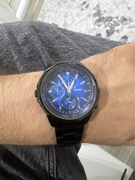 Seiko Wired the blue часы мужиские
