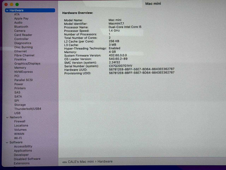 Apple Mac Mini (Late 2014)